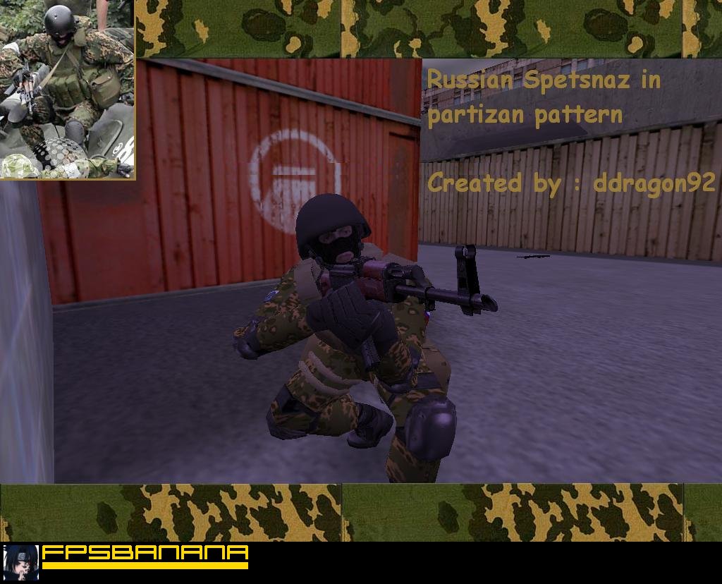 Russian Spetsnaz in Partizan Mod for Counter-Strike: Condition Zero ...