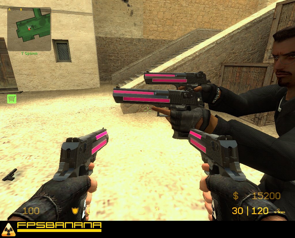 Carbon Dual-Elites ANIMATED [Counter-Strike: Source] [Mods]