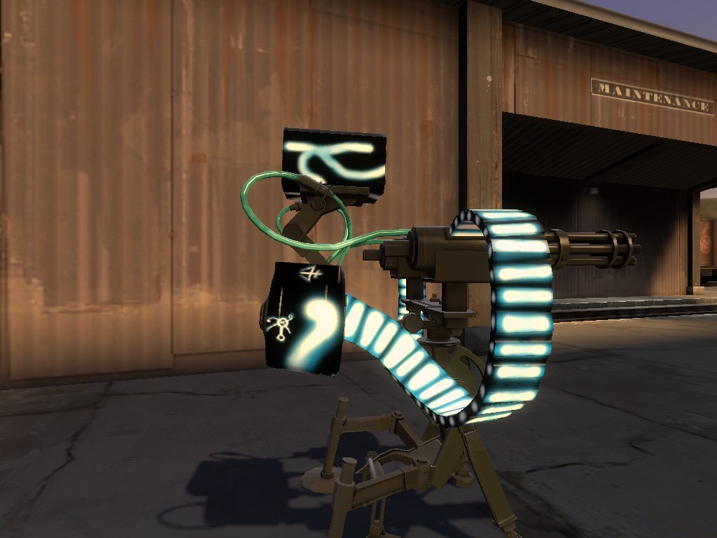 Symbolic Sentry-Blue Mod for Team Fortress 2 | TF2 Mods