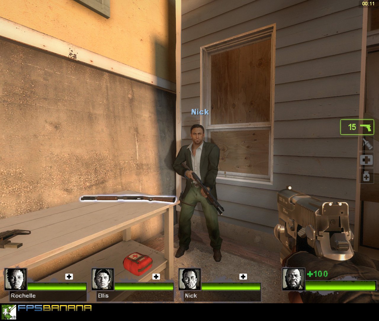 Frank West for Nick Mod for Left 4 Dead 2 | L4D2 Mods