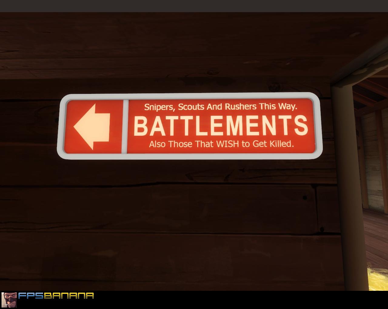 Battlements Sign Mod for Team Fortress 2 | TF2 Mods