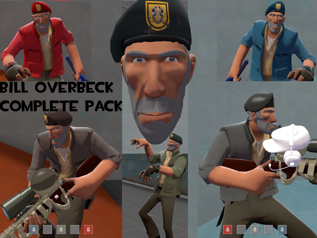 The Bill Overbeck Complete Pack [Team Fortress 2] [Mods]