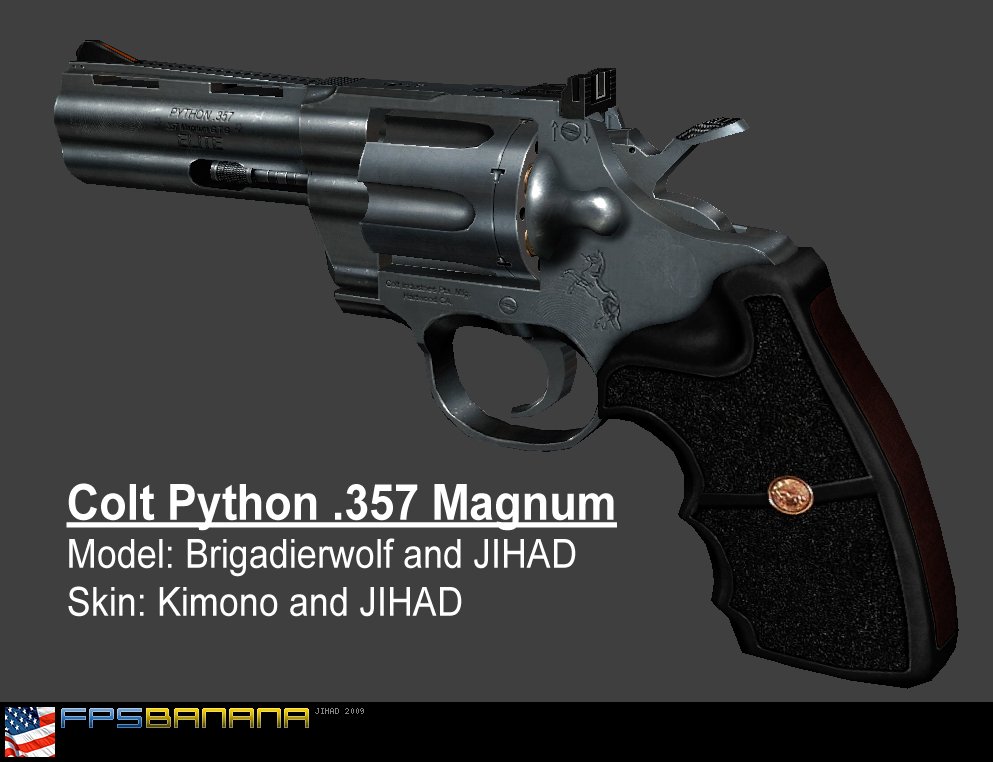 Colt Python .357 Magnum Mod for Counter-Strike: Source | CS:S Mods