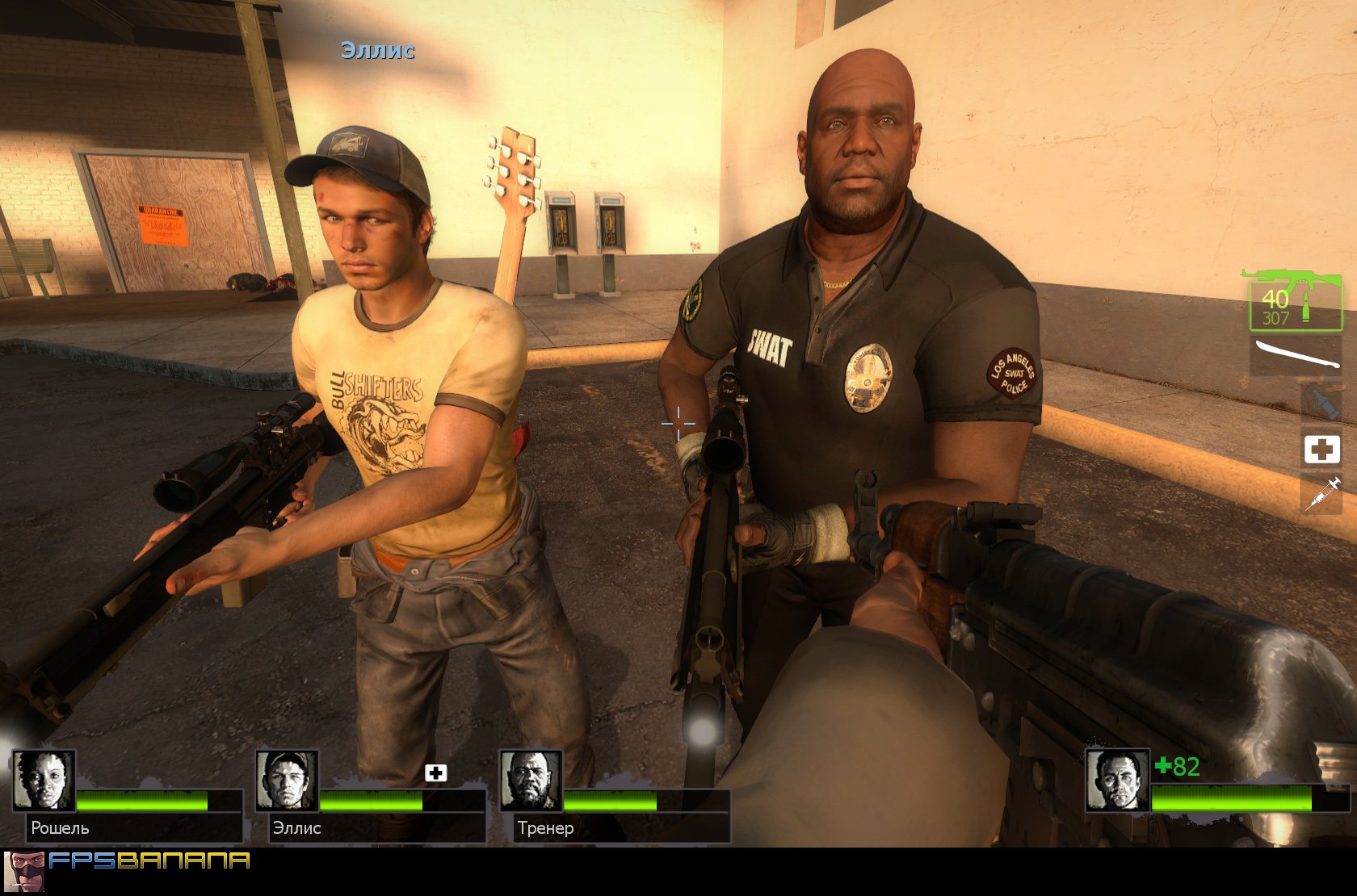 S.W.A.T. coach skin Mod for Left 4 Dead 2 | L4D2 Mods