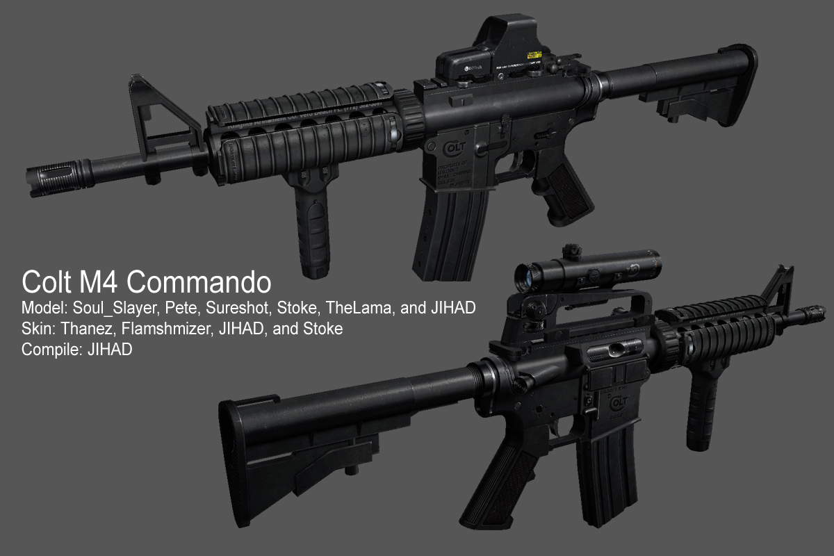 Soul and Thanez M4 Commando for Aug [Counter-Strike: Source] [Mods]