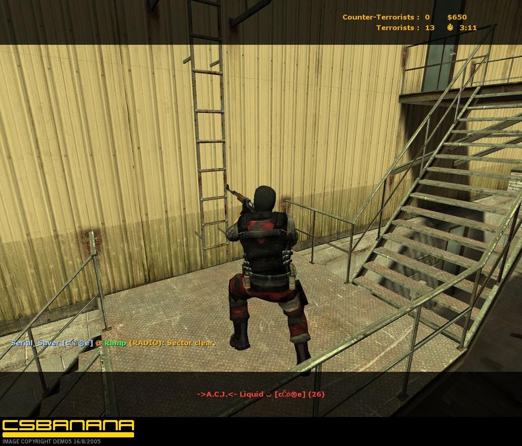 Red Camo Terror [Counter-Strike: Source] [Mods]