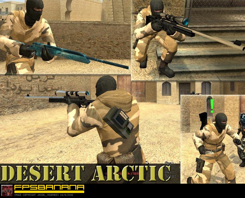 Desert Arctic Mod for Counter-Strike: Source | CS:S Mods