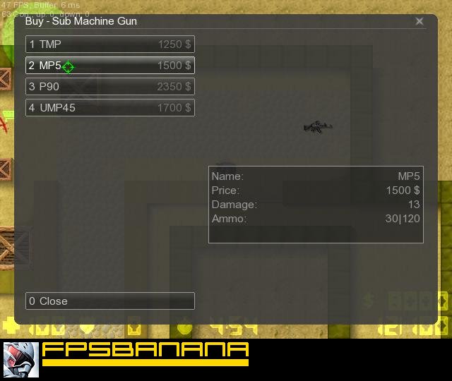 tactical mp5 skin [CS2D] [Mods]