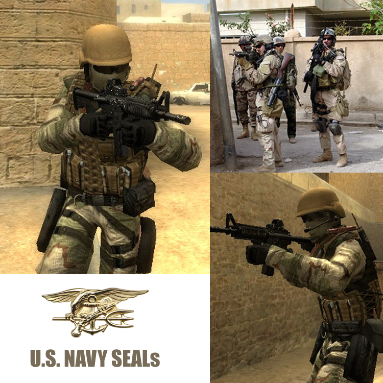 Realistic Navy SEAL Mod for Counter-Strike: Source | CS:S Mods