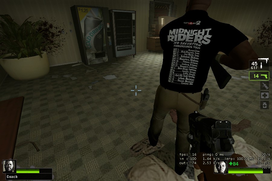 Midnight Riders Fan T-Shirt Coach [Left 4 Dead 2] [Mods]