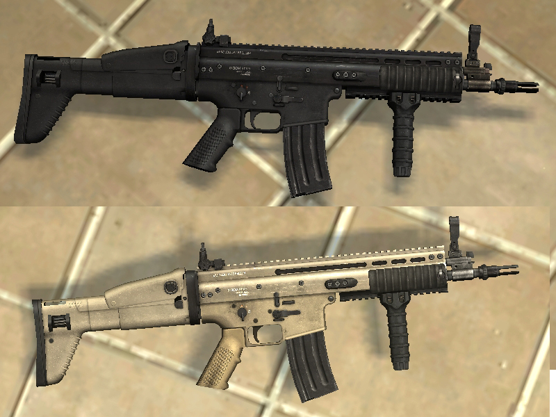 FN Scar-L Mod for Counter-Strike: Source | CS:S Mods