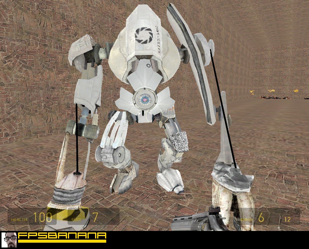 Aperture Dog & DogCube Mod for Half-Life 2 | HL2 Mods