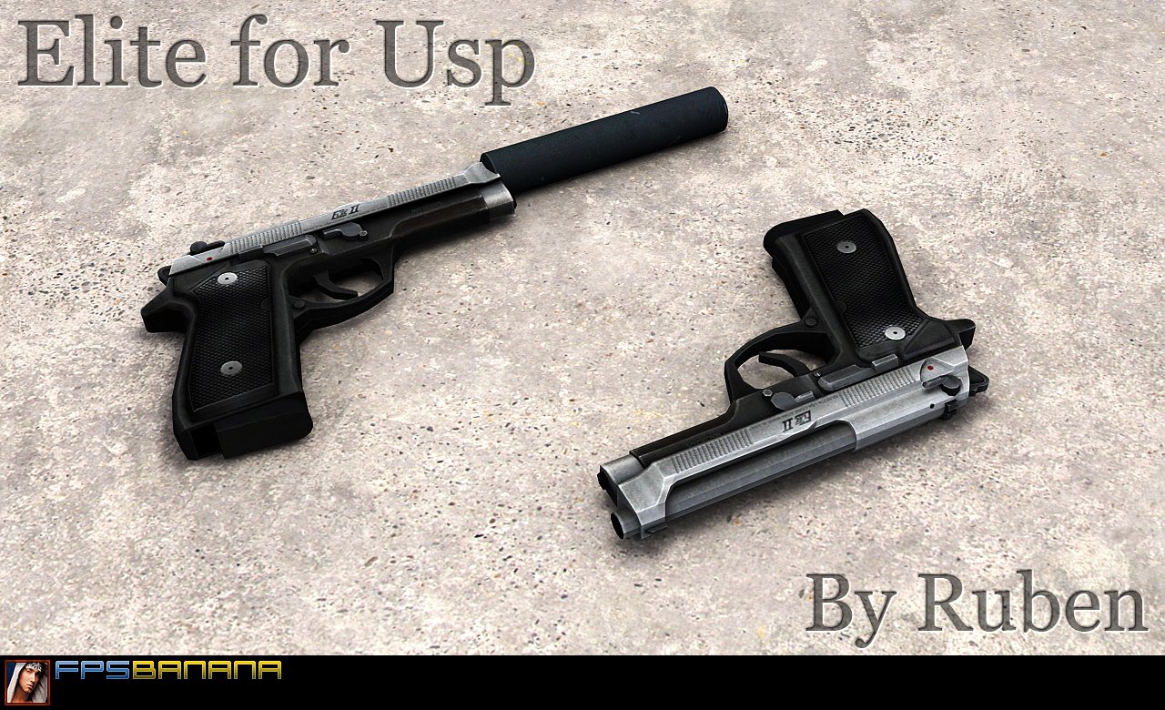 Elite for Usp [Counter-Strike: Source] [Mods]