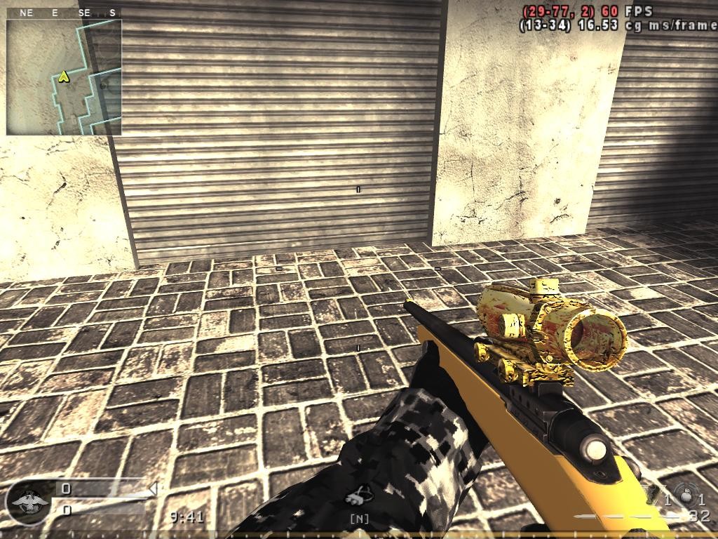 Gold Acog Scope whit blood on it(cracked) Mod for Call of Duty 4 ...