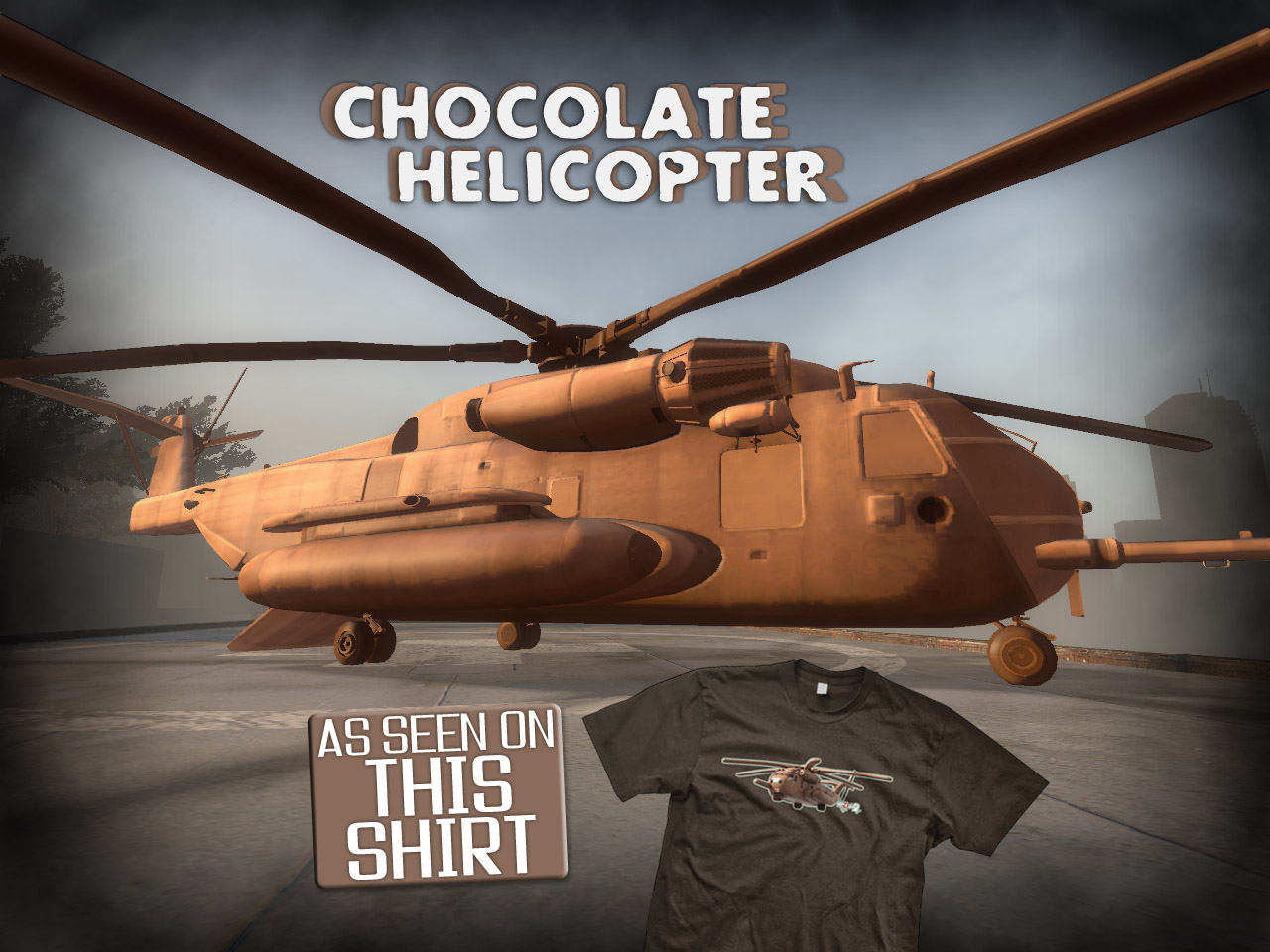 Chocolate Helicopter Mod for Left 4 Dead 2 | L4D2 Mods