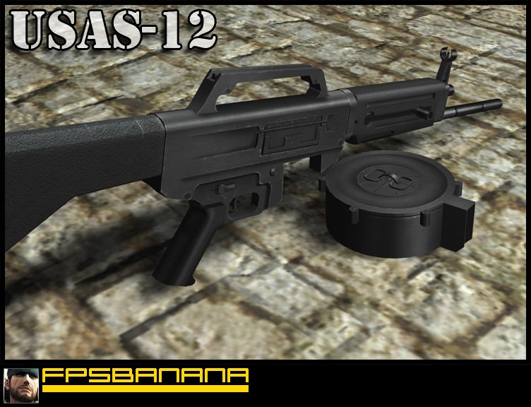 Teh Snake's old USAS 12 [Counter-Strike: Source] [Mods]