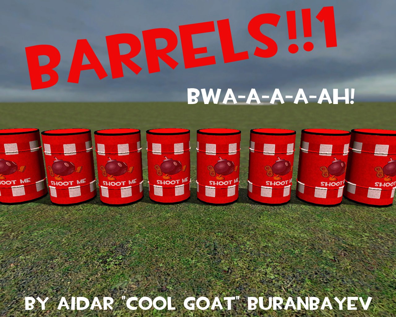 REALLY Bright Red Explosive Barrel [Half-Life 2] [Mods]