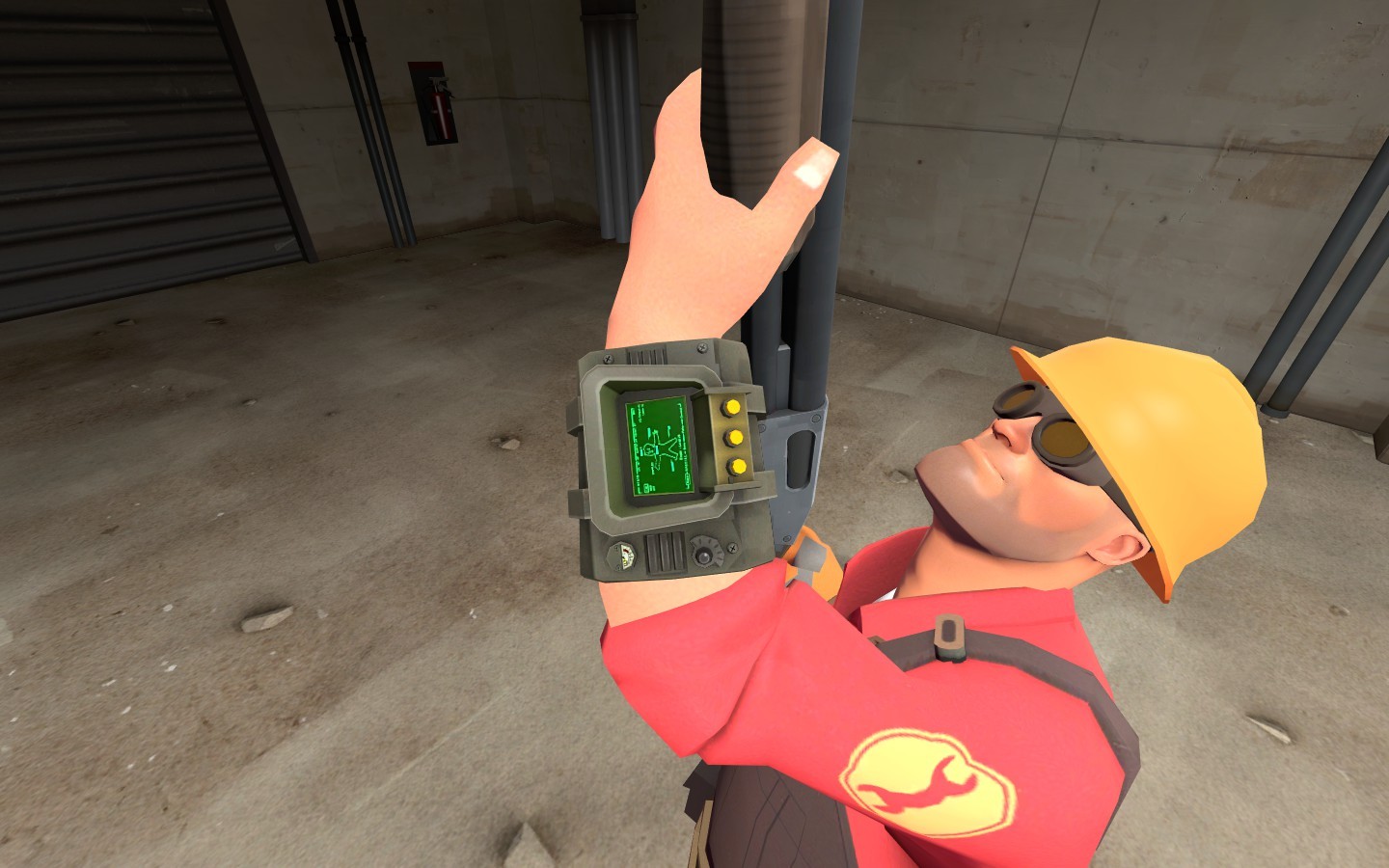 Pip-Boy 3000 (ACCURATE) Mod for Team Fortress 2 | TF2 Mods