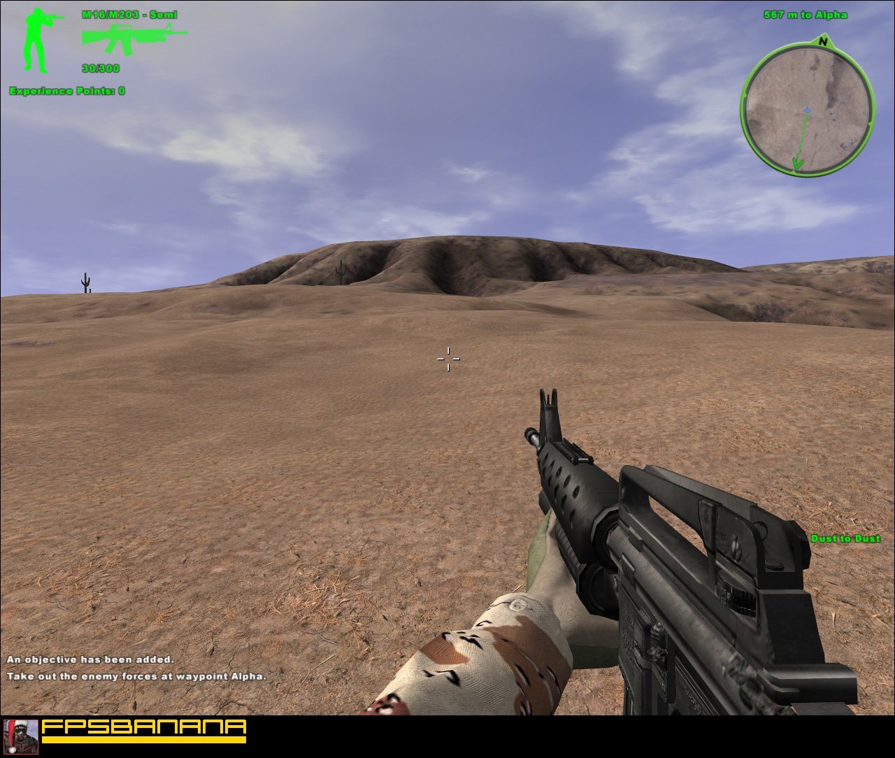 Clean M16 [Delta Force: Xtreme] [Mods]