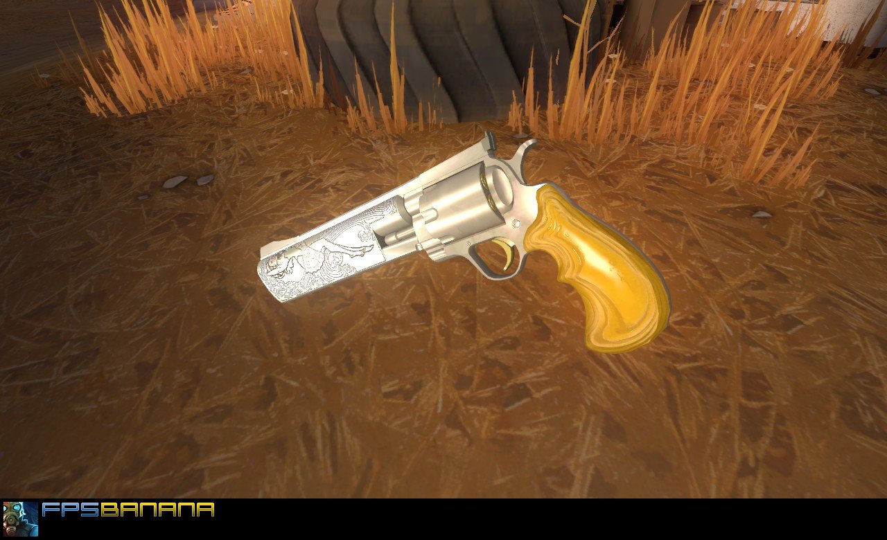 Gold handled Ambassador Mod for Team Fortress 2 | TF2 Mods