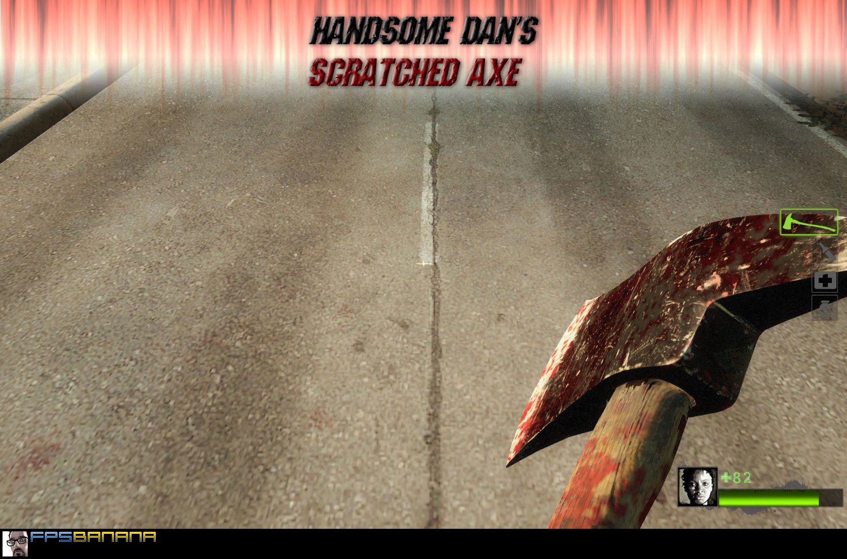 Handsome Dan's Scratched Axe V2 Mod for Left 4 Dead 2 | L4D2 Mods