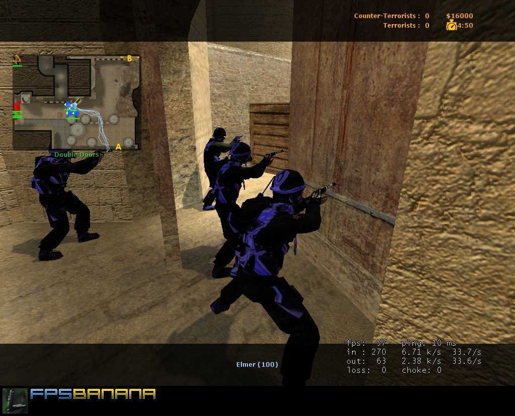 BlackWhite CT Mod for Counter-Strike: Source | CS:S Mods