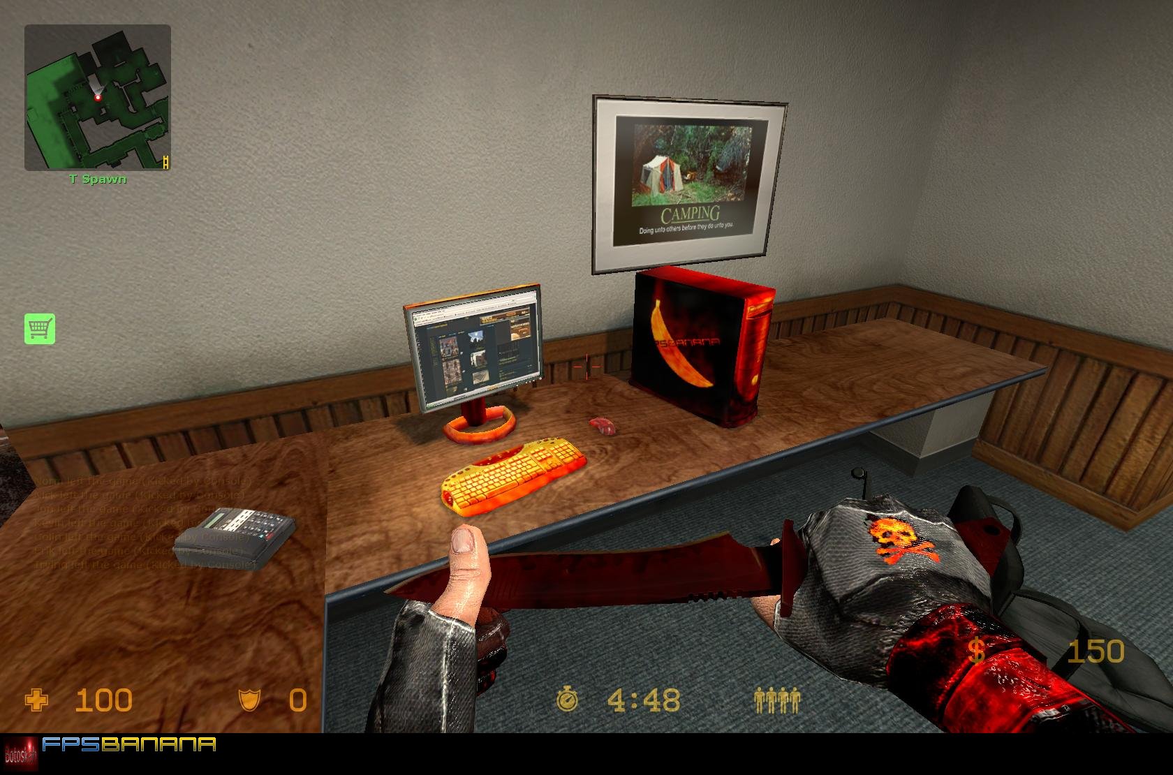 FPSbanana computer + flame effect on CS_office Mod for Counter-Strike ...