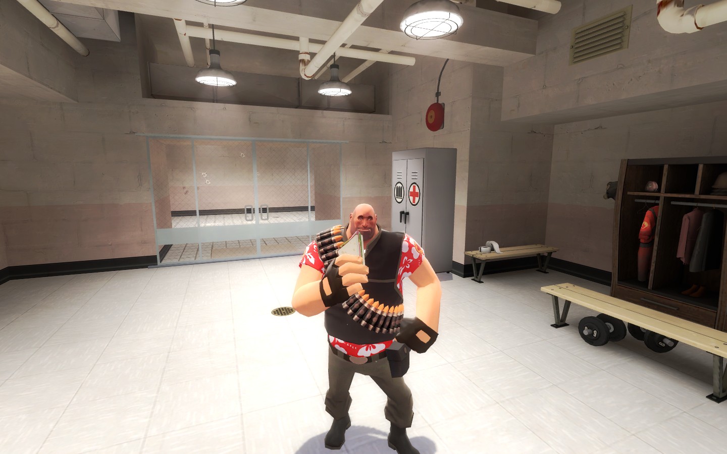 Heavy's Hawaiian Shirt [Team Fortress 2] [Mods]