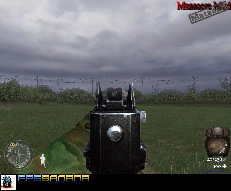 Sgthaarde's Thompson Hi_res re-skin Mod for Call of Duty 2 | CoD2 Mods