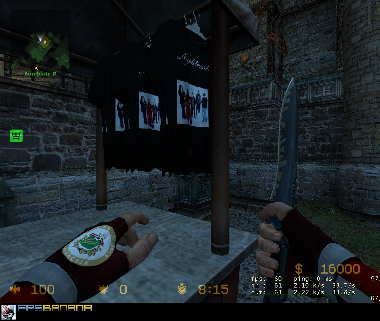 Nightwish shirt and Tarja turtle [Counter-Strike: Source] [Mods]