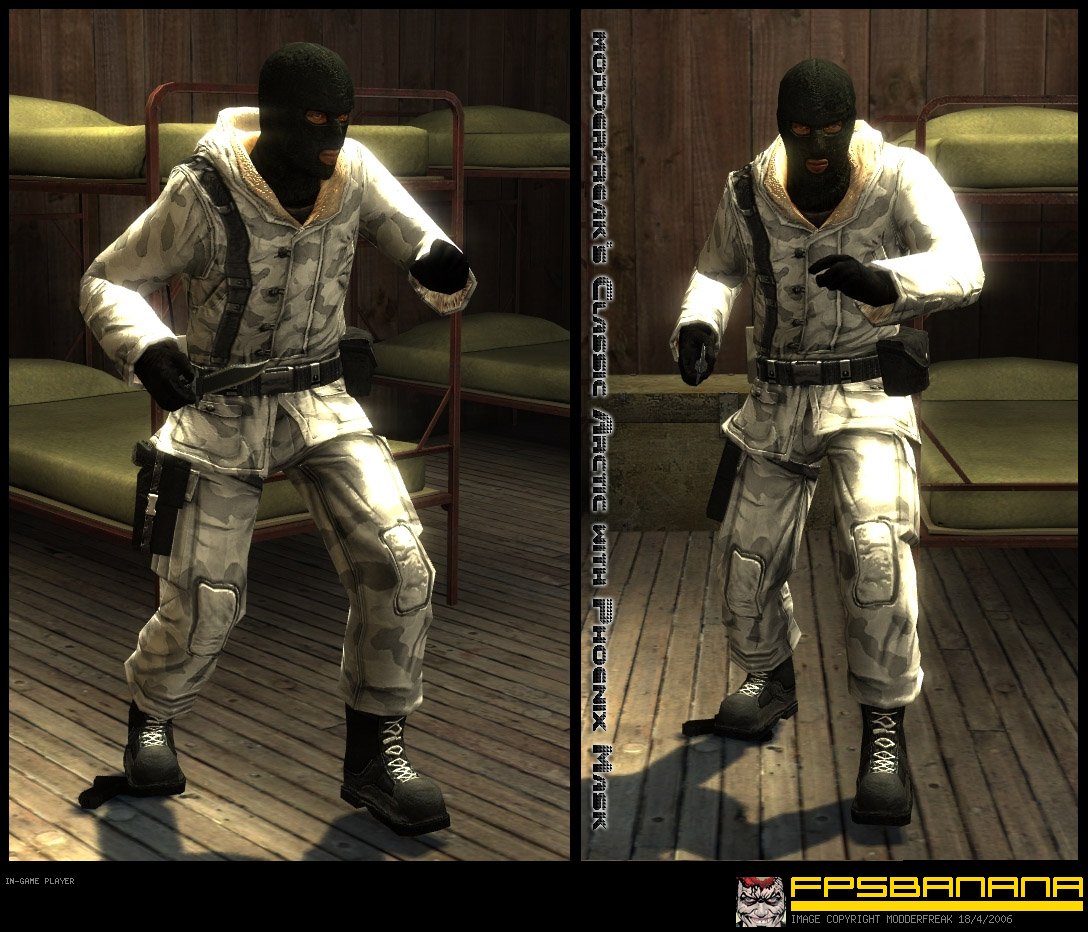 Modderfreak's Classic Arctic With Phoenix Mask [Counter-Strike: Source ...