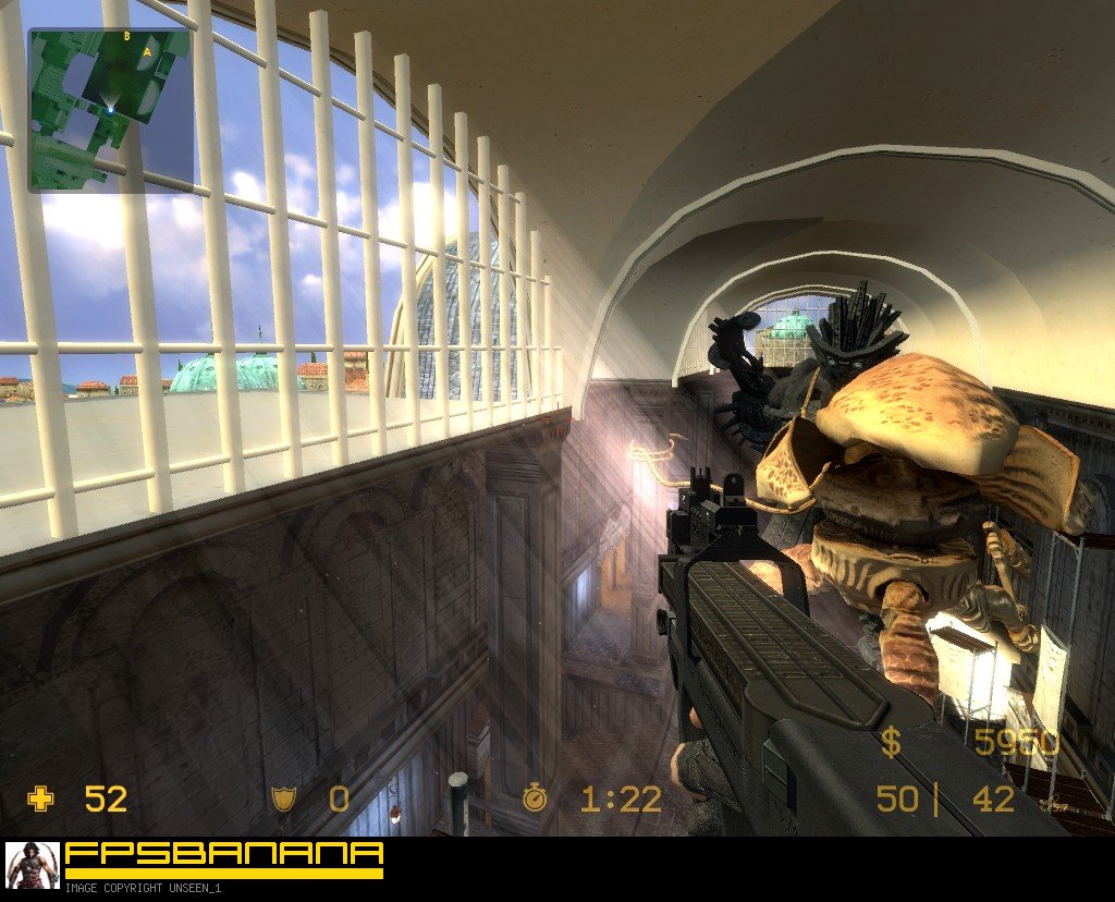 Iron Sight FN P90 Mod for Counter-Strike: Source | CS:S Mods