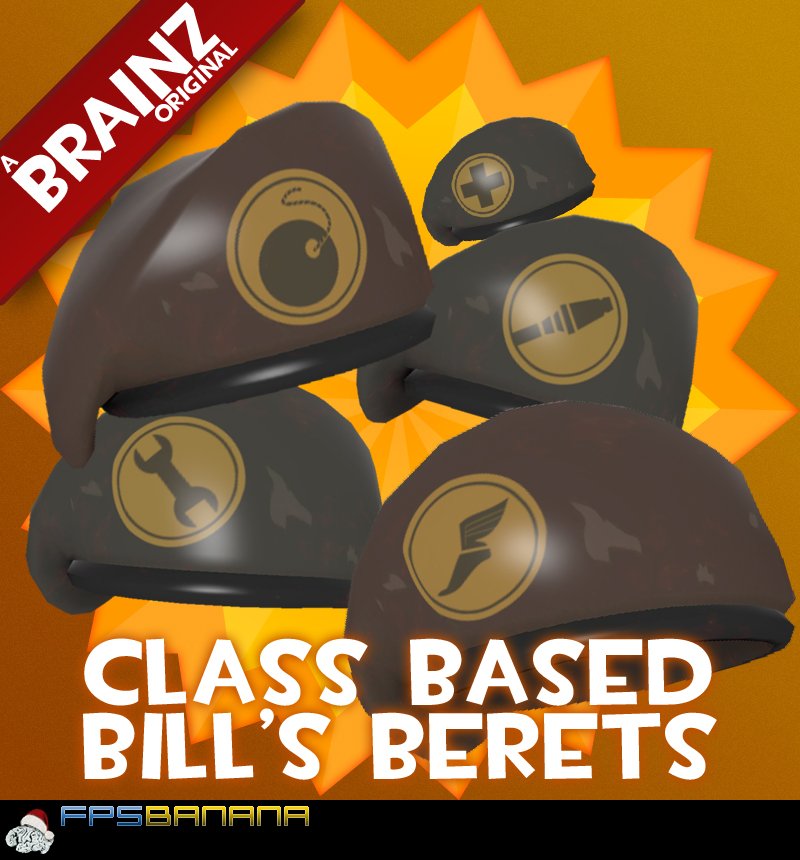 Class Based Bill's Berets Mod for Team Fortress 2 | TF2 Mods