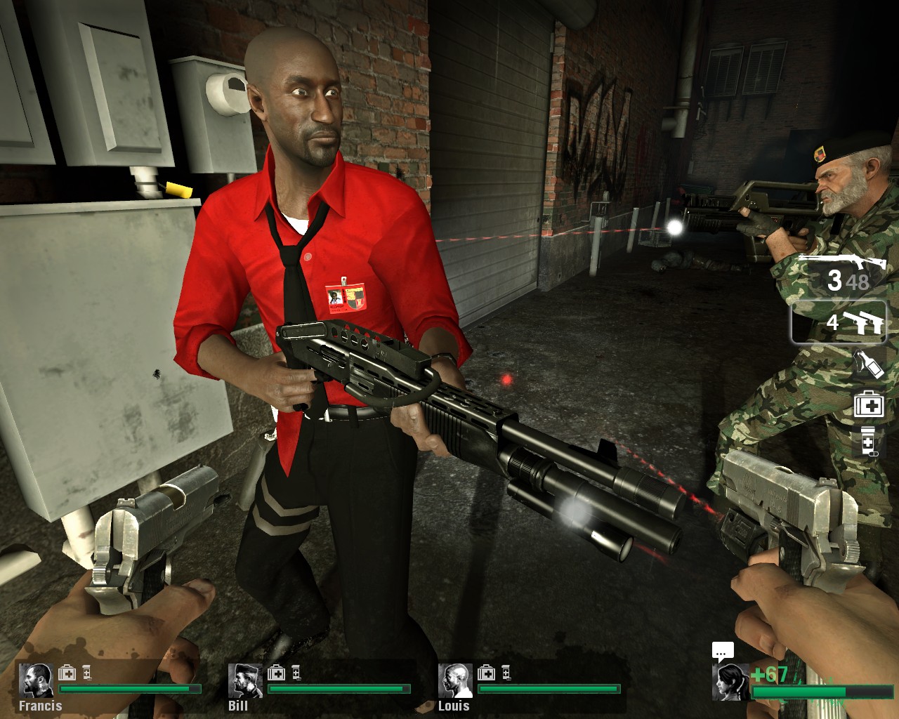 hellsing_louis_red for L4D1 and L4D2 Mod for Left 4 Dead | L4D Mods