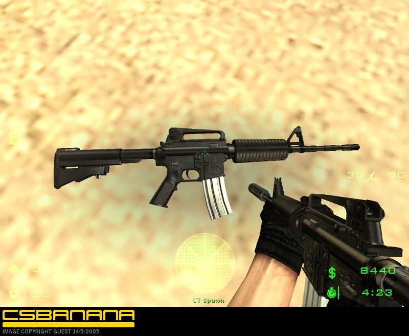 ank_cj's_m4a1_dark Mod for Counter-Strike: Source | CS:S Mods