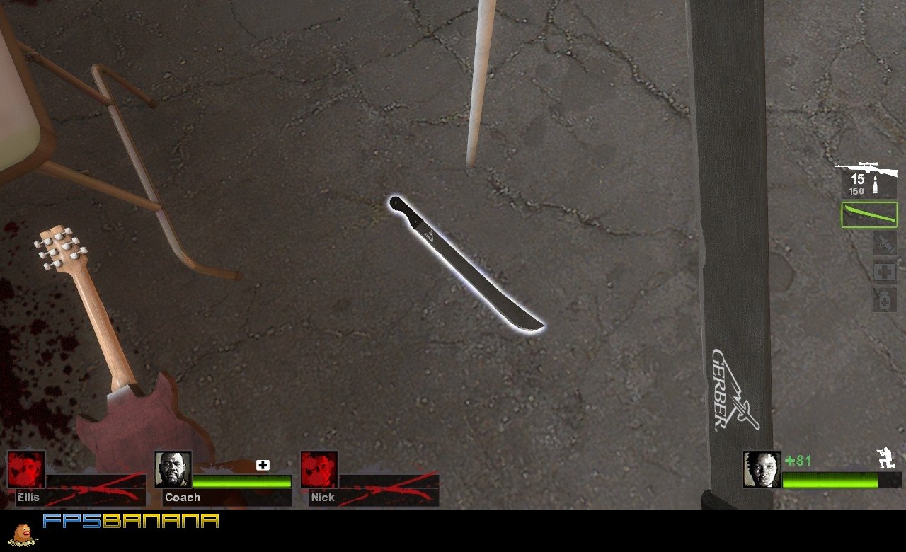 Gerber Machete [Left 4 Dead 2] [Mods]