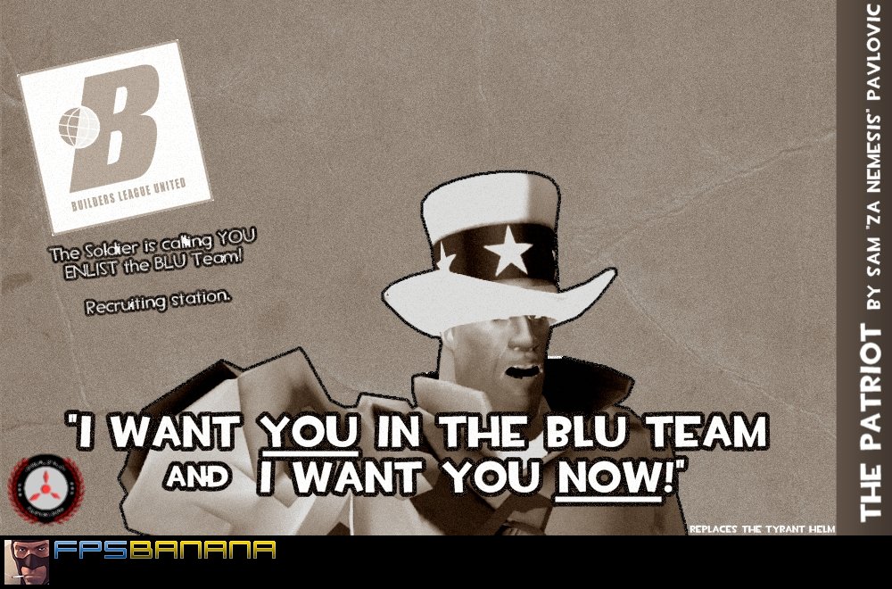 Uncle Sam's Hat of Patriotism Mod for Team Fortress 2 | TF2 Mods