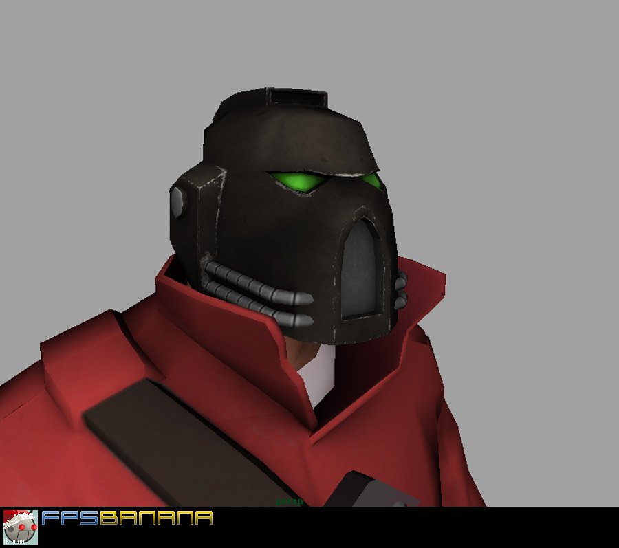 The Black Marine Helmet [Team Fortress 2] [Mods]