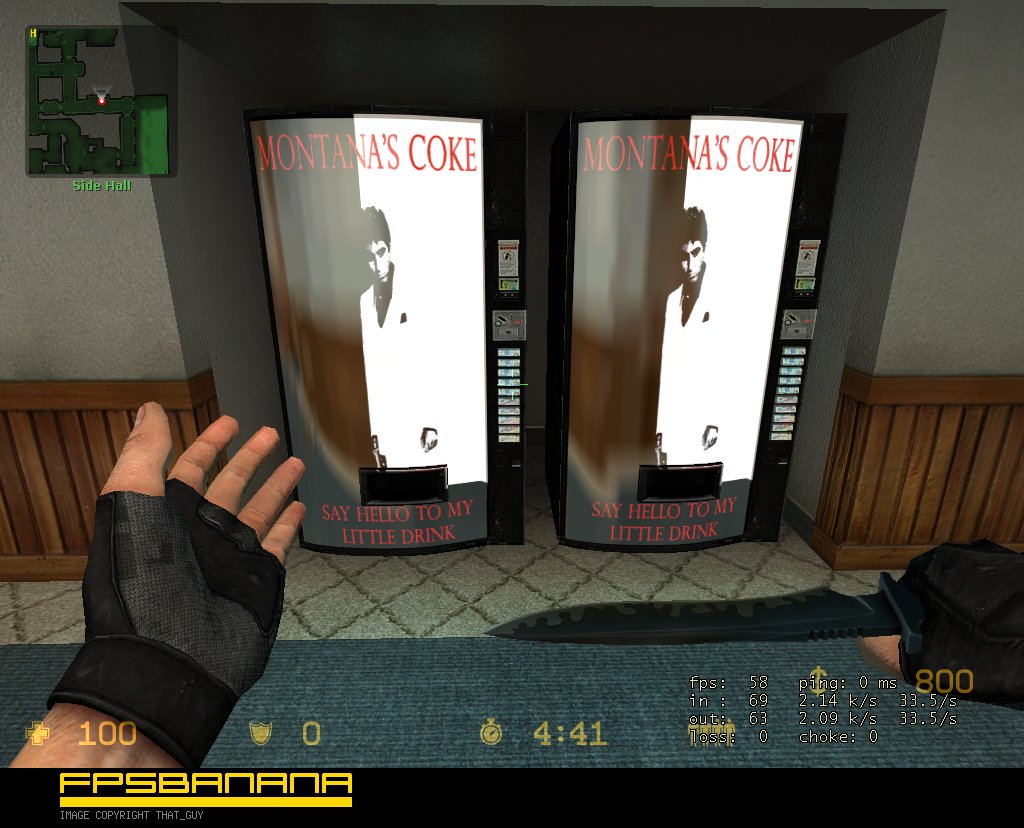 Scarface vending machine [Counter-Strike: Source] [Mods]