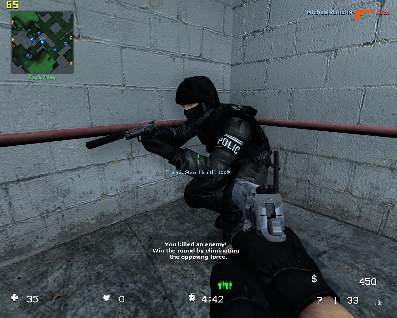 updated ct all black and police logo Mod for Counter-Strike: Source ...