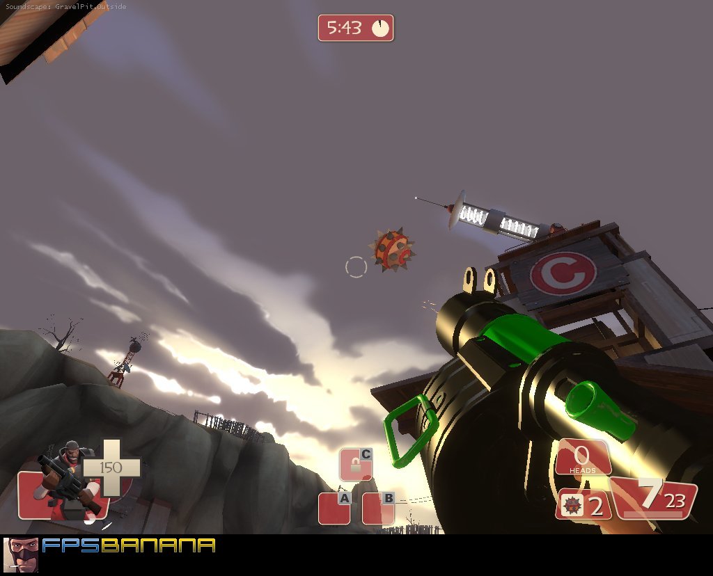 Green Spec Ops Sticky Launcher Mod for Team Fortress 2 | TF2 Mods
