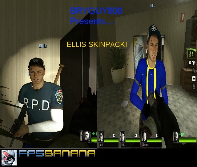 Ellis skinpack Mod for Left 4 Dead 2 | L4D2 Mods