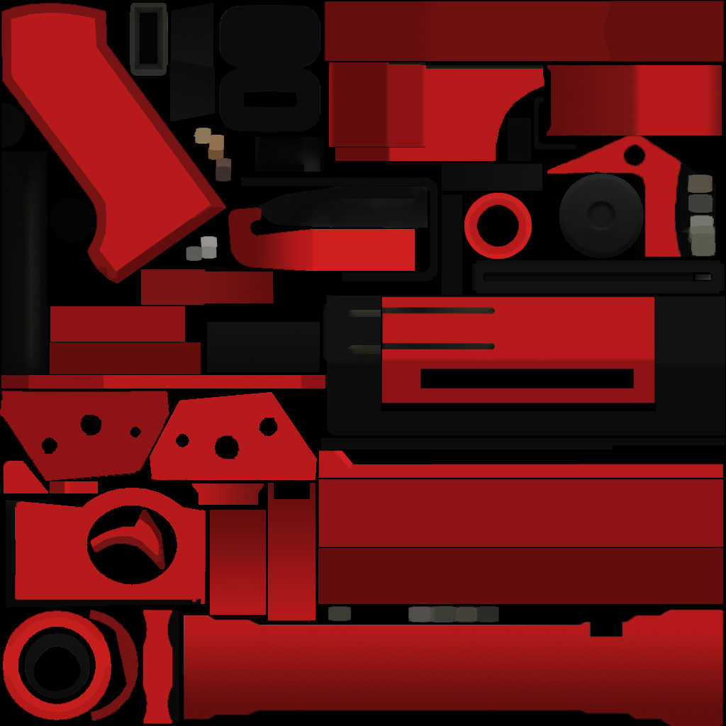 Red and Black SMG [Team Fortress 2] [Mods]