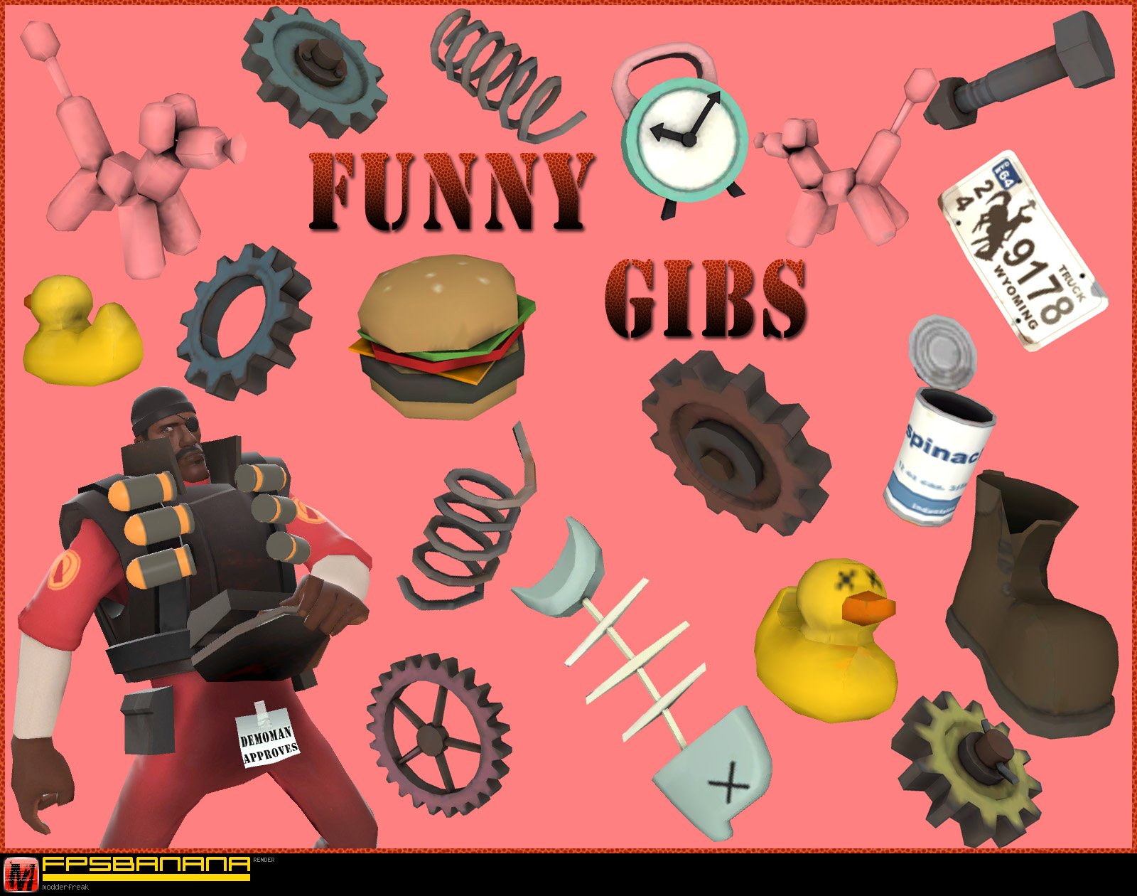 Funny Gibs Pack [Team Fortress 2] [Mods]