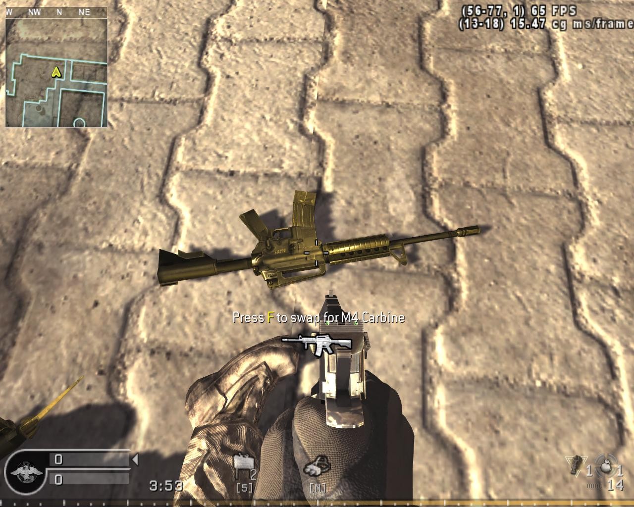 Gold Weapon Pack + Camo Mod for Call of Duty 4: Modern Warfare | CoD4 Mods