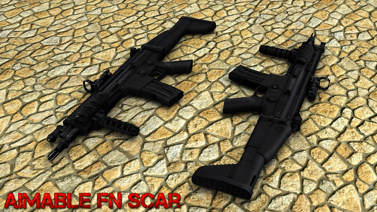Aimable FN Scar *Updated* Mod for Counter-Strike: Source | CS:S Mods