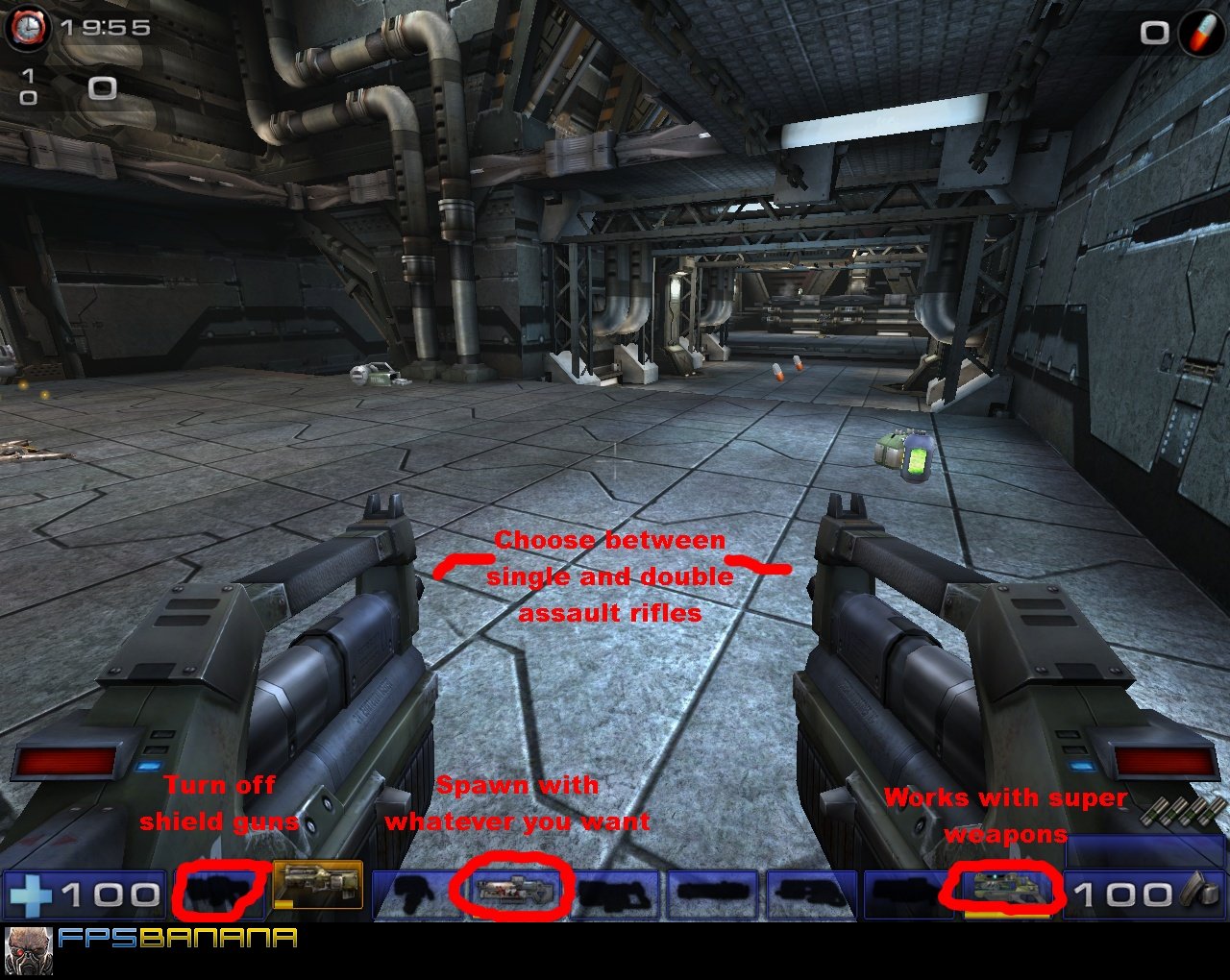 Custom weapon set on spawn [Unreal Tournament 2004] [Mods]