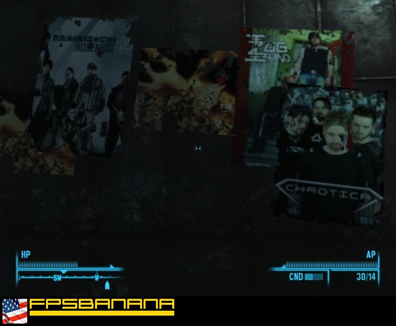 Rock Band Posters [Fallout 3] [Mods]