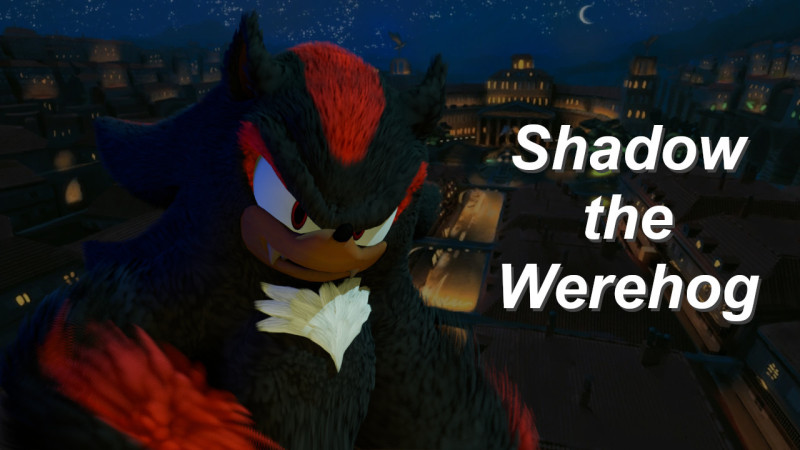 Sonic The Werehog Ate Shadow
