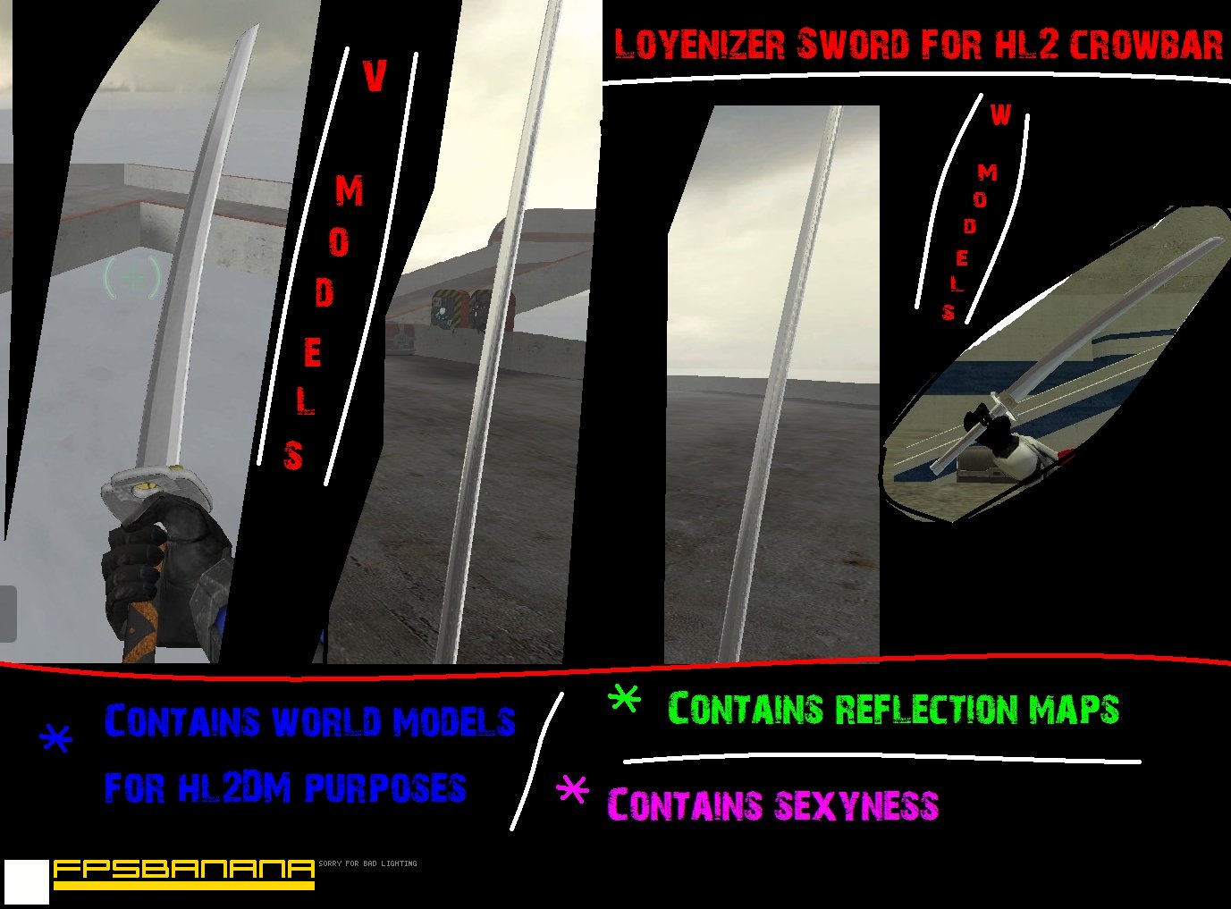 Loyenizer Sword Mod for Half-Life 2 | HL2 Mods